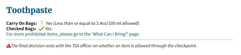 Can You Bring Toothpaste on a Plane? 2025 TSA Rules - What We Love To Do
